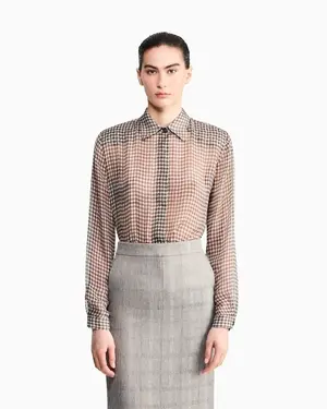 Giorgio Armani Archivio Ss1983 Houndstooth Shirt