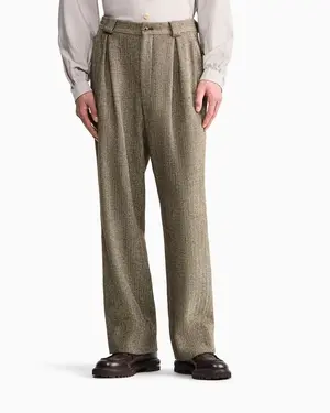 Giorgio Armani Archivio Fw1990 Single-pleat Trousers