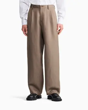Giorgio Armani Archivio Ss1979 Double-pleat Trousers