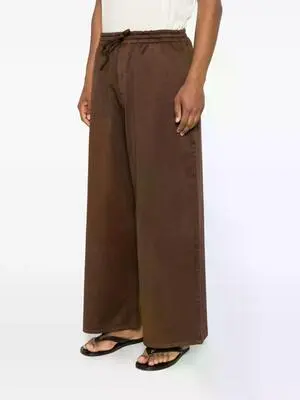 Loewe X Paula's Ibiza Wide-leg Trousers - Brown