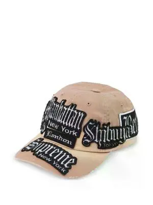 Supreme City Patches Six-panel Cap - Neutrals