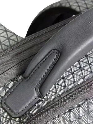 PIQUADRO Geometric Pattern Backpack - Grey