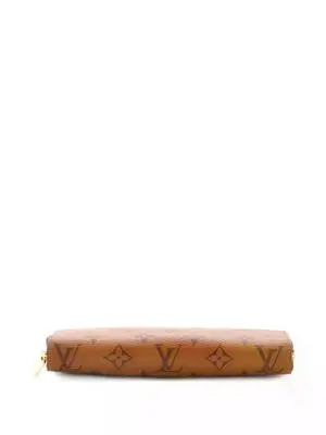 LOUIS VUITTON Zippy Wallet Reverse Monogram Canvas Small Wallets