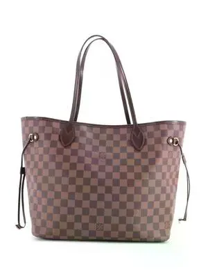 LOUIS VUITTON Damier Mm Tote Bag - Brown