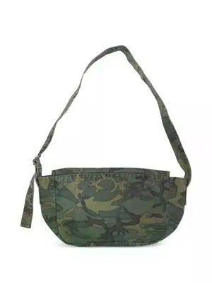 Needles Camouflage Cotton Shoulder Bag - Green
