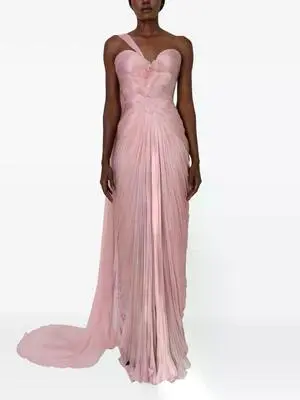 IRIS SERBAN Kaya One-shoulder Maxi Dress