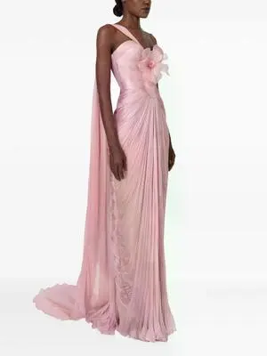 IRIS SERBAN Kaya One-shoulder Maxi Dress