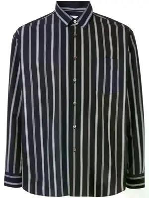 PORTS V Two Tone Striped Shirt