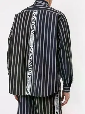 PORTS V Two Tone Striped Shirt