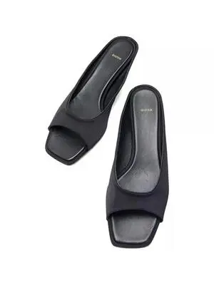 SYSTEM Curvea Open-toe Sculptural Heel Sandals