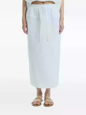 SYSTEM Padded Drawstring Skirt