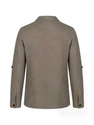 HOOD Linen Patch-pocket Jacket