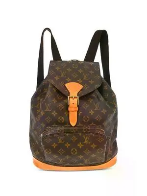 LOUIS VUITTON Montsouris Gm Backpack - Brown
