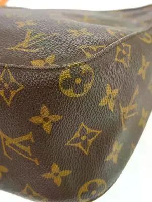 LOUIS VUITTON Monogram Canvas Looping Mm Shoulder Bag - Brown