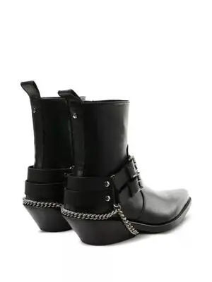 ANN DEMEULEMEESTER Kiril Santiags Ankle Boots