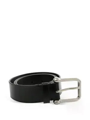 ANN DEMEULEMEESTER Marin Leather Belt - Black