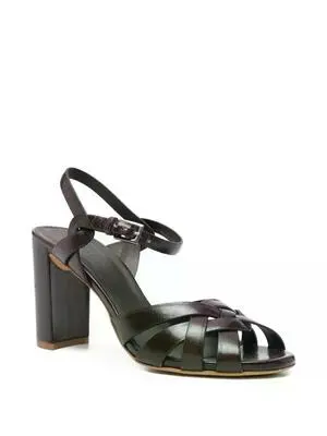 DEL CARLO Atene Interwoven Strap Sandals