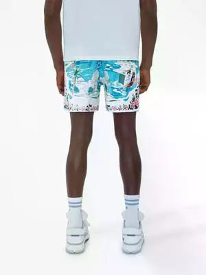 Amiri Graphic-print Swim Shorts