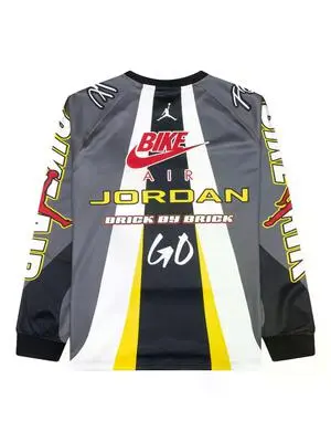 JORDAN X Nigel Sylvester Graphic Print Raglan Jersey