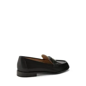 Ralph Lauren Wynnie Leather Loafer - Black