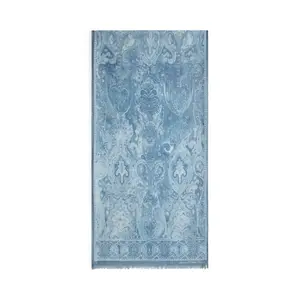 Ralph Lauren Paisley Wool-silk Scarf
