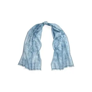 Ralph Lauren Paisley Wool-silk Scarf
