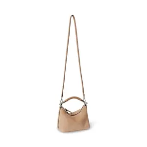 Ralph Lauren Suede Mini Blaike Shoulder Bag - Tan