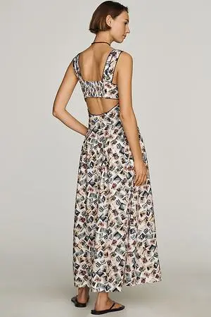Maeve Cutout A-line Dress