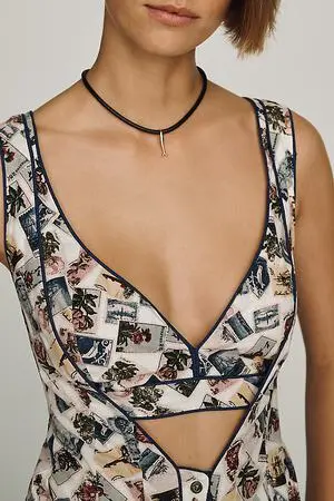 Maeve Cutout A-line Dress