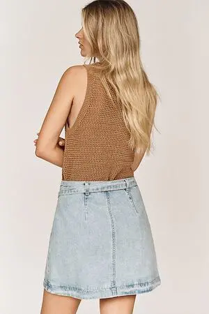SEVENTY + MOCHI Freya Cotton Mini Skirt
