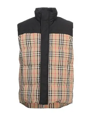 Burberry Polyamide Vest With Signature Print