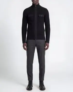LIU •JO MAN Cotton Cardigan - Black