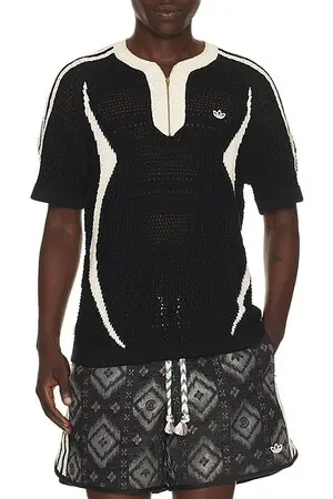 ADIDAS ORIGINALS X Clot Edison Chen Knit Jersey - Black