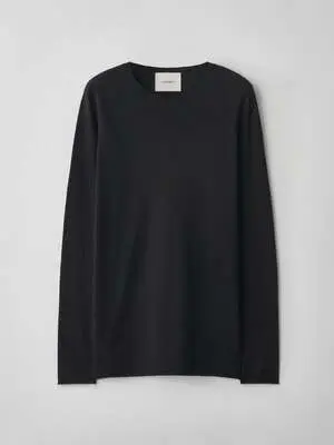 LISA YANG The Maurie Fine Knit Cotton Cashmere Sweater