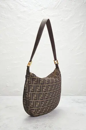 Fendi Zucca Monogram Shoulder Bag