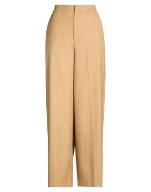 CRISTINAEFFE Twill Pinstriped Wide-leg Pants