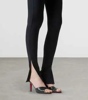CHRISTIAN LOUBOUTIN Fanny Slide Mules 85 - Black