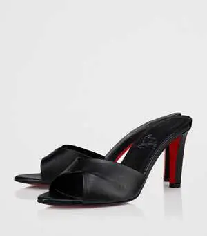 CHRISTIAN LOUBOUTIN Fanny Slide Mules 85 - Black