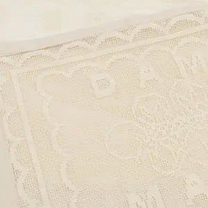 DAMSON MADDER Ercu Filet Lace Placemats