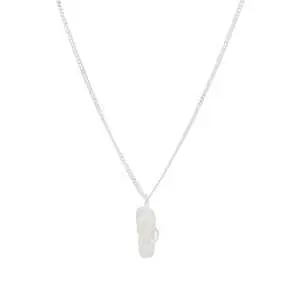 SIMUERO Recycled Sterling Chancla Necklace - Silver