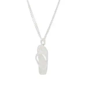 SIMUERO Recycled Sterling Chancla Necklace