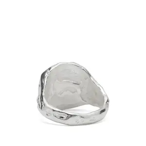 SIMUERO Coco Ring In Recycled Sterling With Garnet