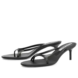 Acne Studios Patent Leather Toe-post Kitten Heels