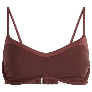 TALA Contrast Underwired Bikini Top - Deep Rust