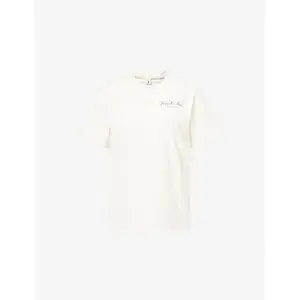 Sporty & Rich Logo T-shirts For Women