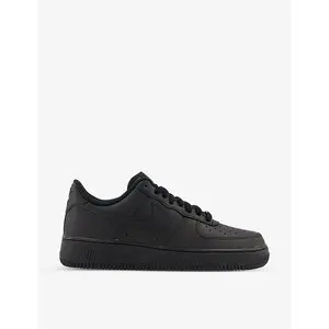 Nike Force 1 '07 Leather Low-top Trainers - Black