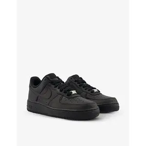 Nike Force 1 '07 Leather Low-top Trainers - Black