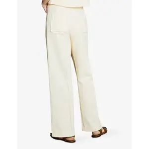 Soeur Harry Wide-leg Cotton Trousers - Cream