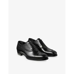 JIMMY CHOO Vine Lace-up Leather Shoes