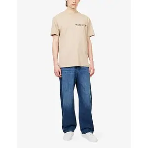 Givenchy Crewneck Text-logo Cotton T-shirt